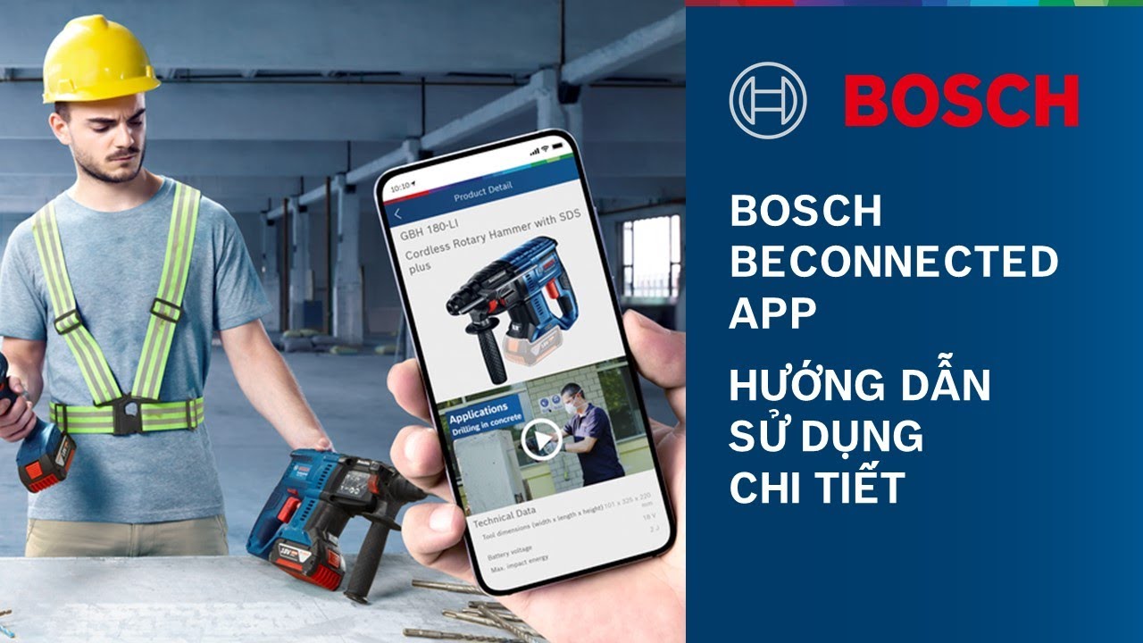 BOSCH BECONNECTED APP | HƯỚNG DẪN SỬ DỤNG CHI TIẾT! - YouTube