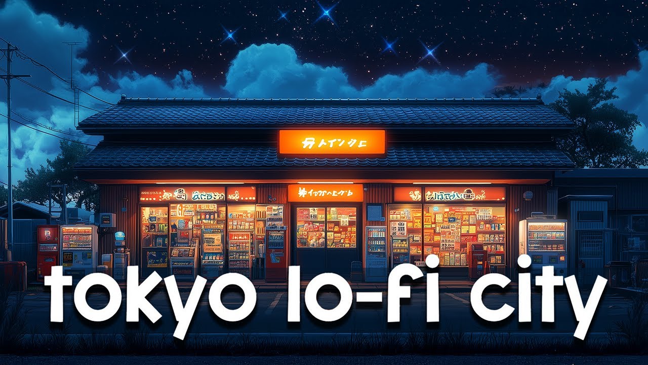 90's Lofi City 🔥Tokyo Midnight 🌃 Lo fi Beats To Sleep, Relax [lofi ...