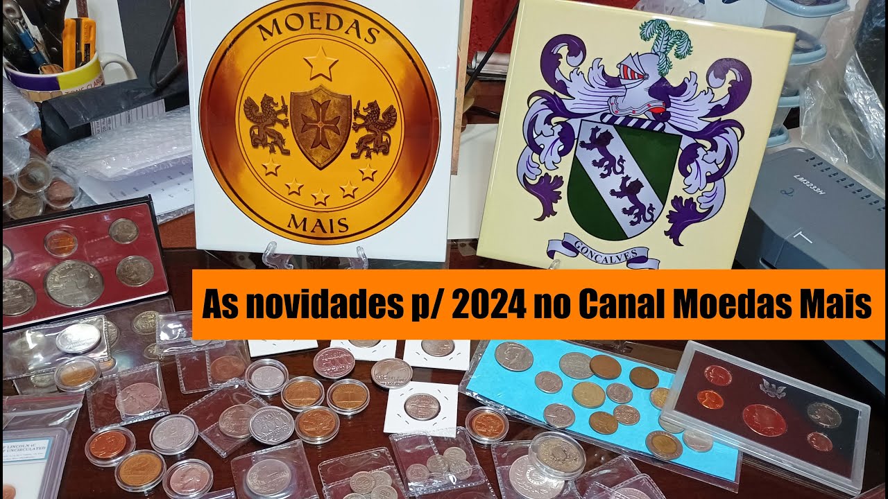 Novas aquisições de Moedas para a coleção Canal Moedas Mais. - YouTube