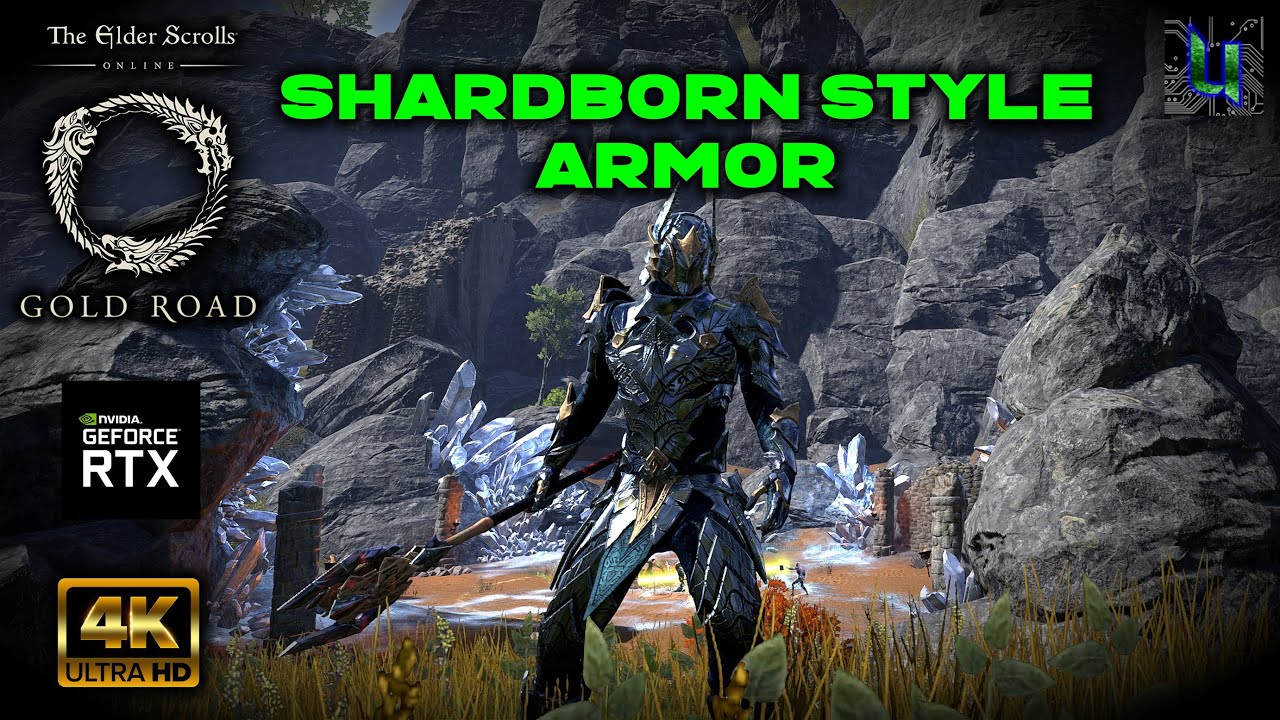 Look like a Gold Road Boss! - Shardborn Style Armor in ESO - Showcase ...