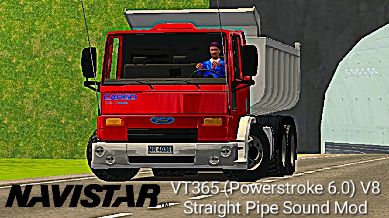 Realistic Navistar VT365 (Powerstroke 6.0) V8 Straight Pipe Sound Mod ...