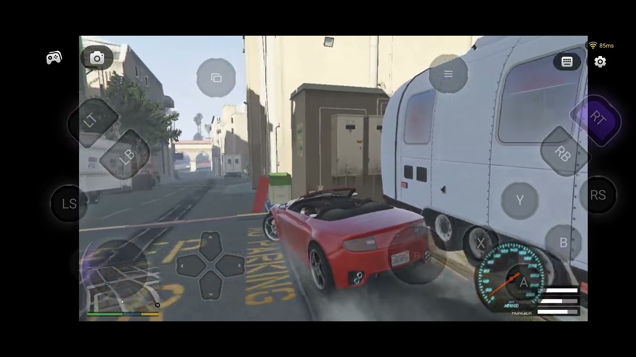 GTA 5 PLUS GAMEPLAY ON CHIKII ANDROID || GTA V MOD GAMEPLAY CHIKII ...