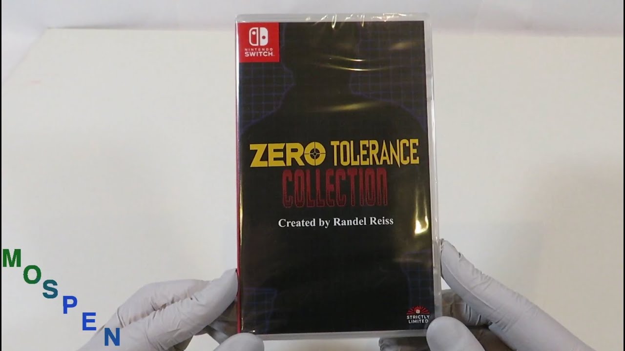 (ASMR) Strictly Limited Games: Zero Tolerance Collection Unboxing - YouTube