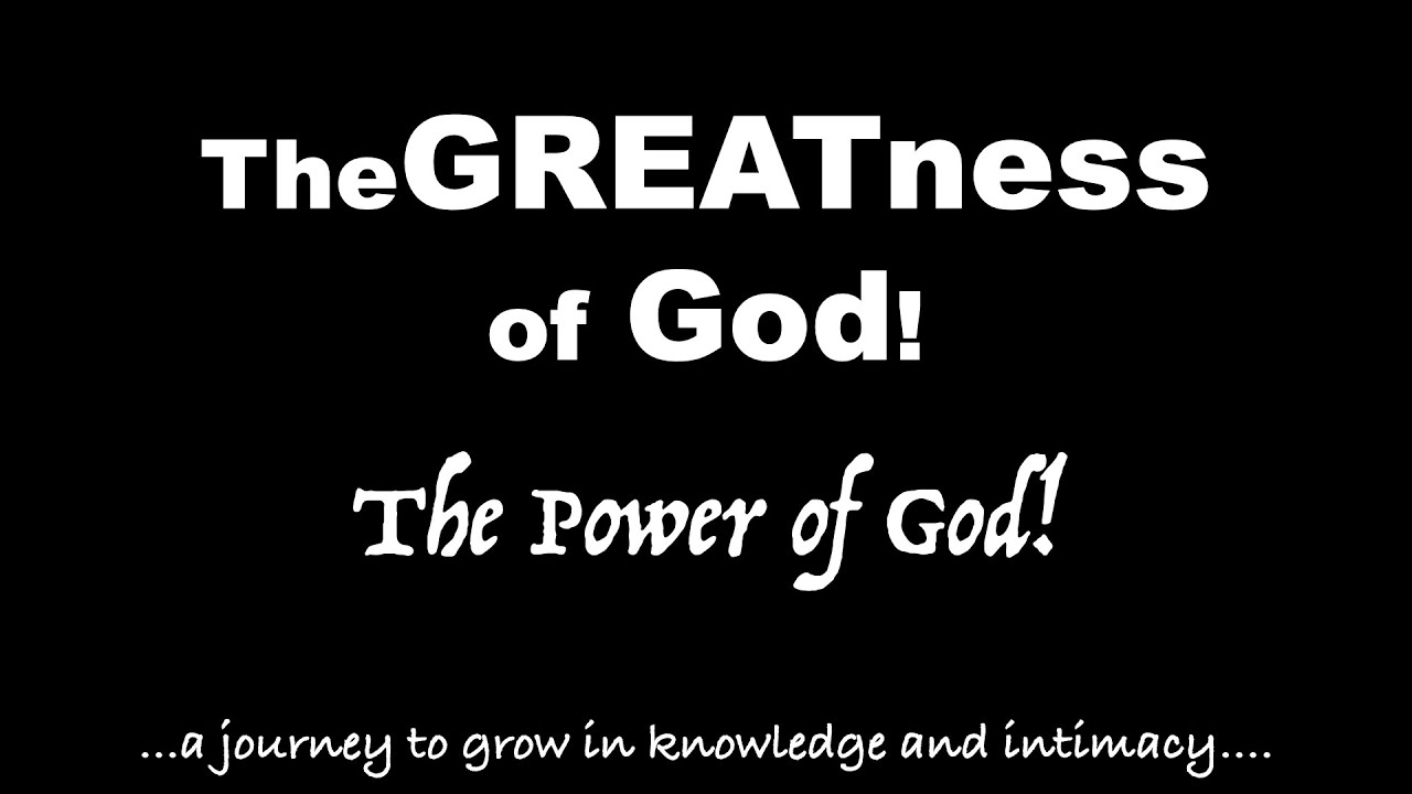 The Power of God: The Power to Rise Above! - YouTube