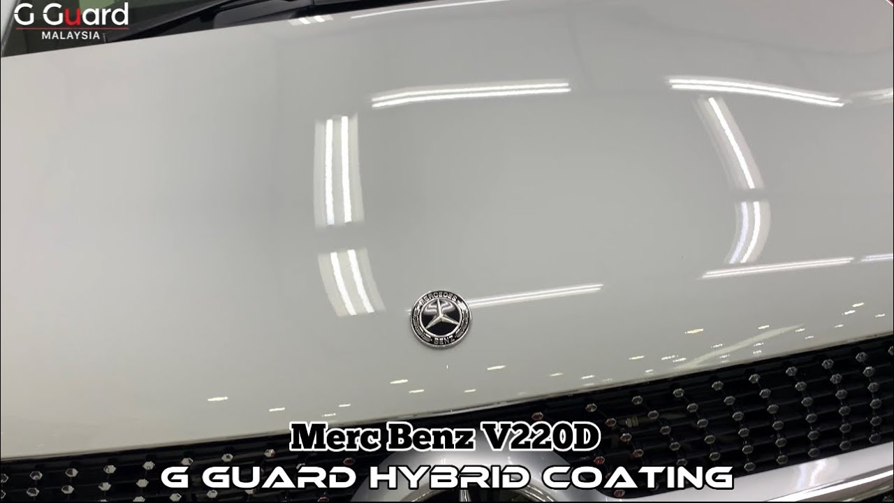 2023 Merc Benz V220D is now protected with G Guard Ceramic Coating ...