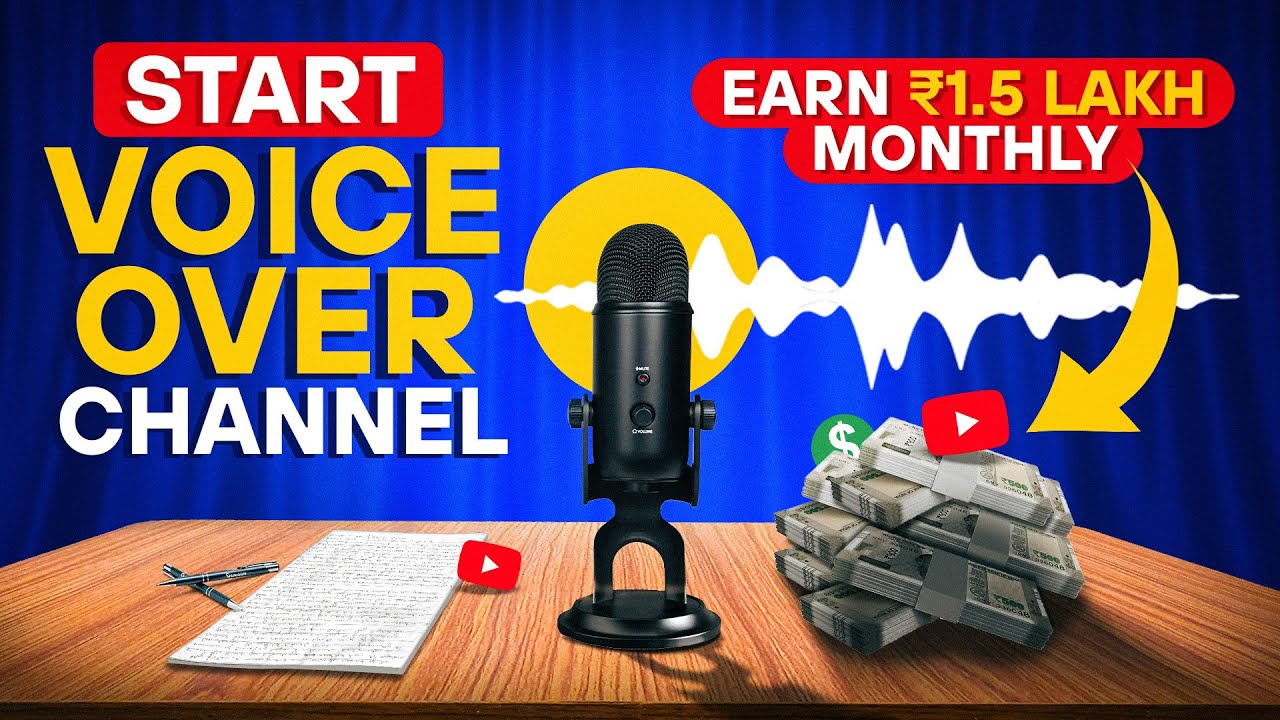 Earn Monthly with Voice Over Channel | Start Voice Over Channel ...