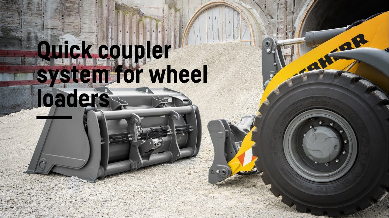 Quick coupler for wheel loaders – change attachments in seconds ...