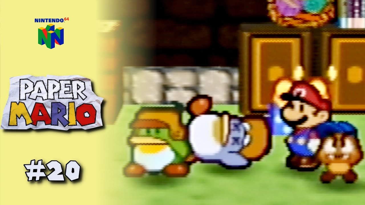 A Penguin Murder Mystery in Shiver City | Paper Mario | Nintendo 64 ...
