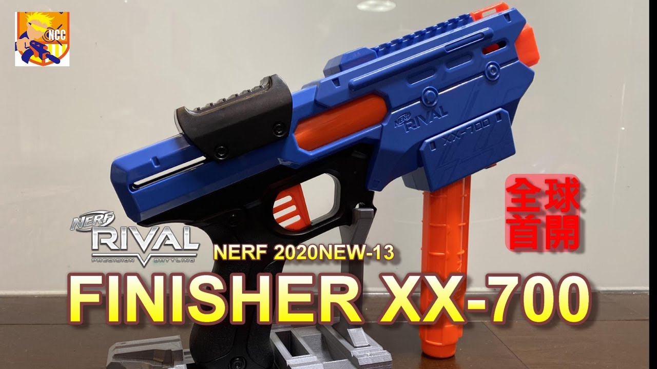 NERF TAIWAN 2020NEW-13 RIVAL FINISHER XX-700 - YouTube