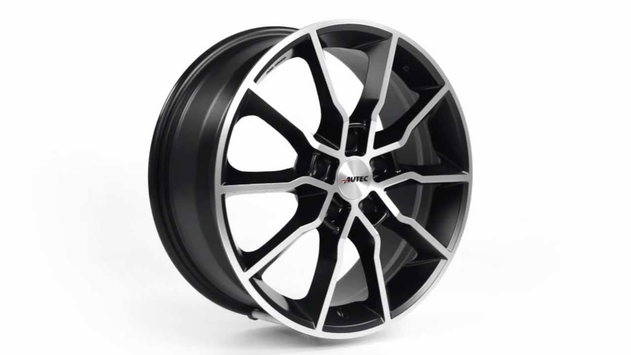 FelgenOutlet.de - Autec · Race 5 · black/matt polished - YouTube