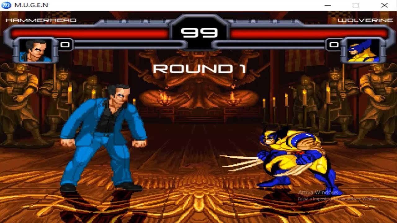Hammerhead vs Wolverine INSANE MARVEL FIGHT‼️ Mugen Epic Battle Tribute ...