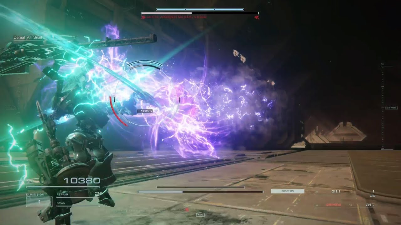 ARMORED CORE 6 - Balteus/V.II Snail Boss Fight - YouTube