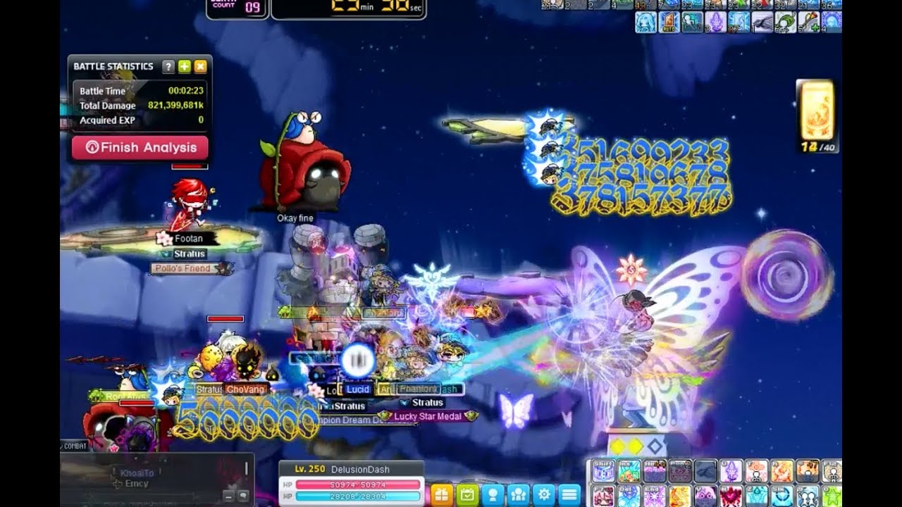 MapleStory Nova Phantom Lucid Run - YouTube
