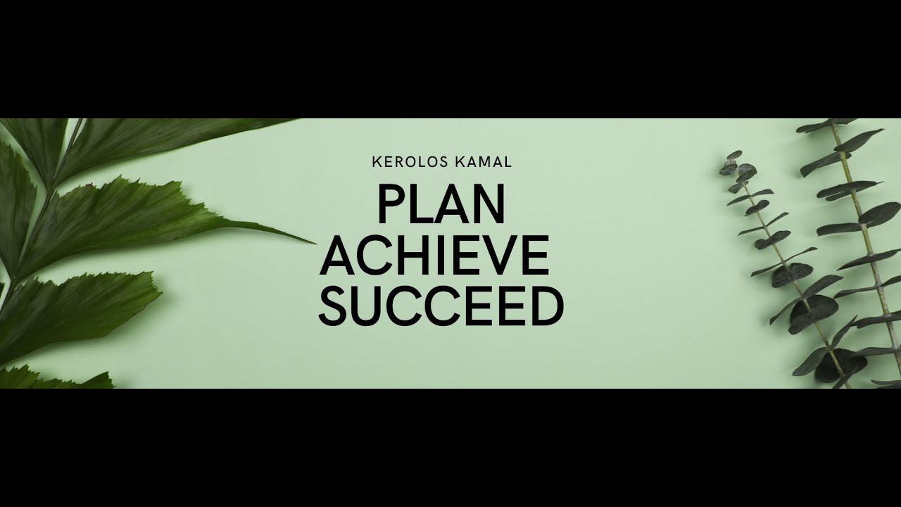 Plan, Achieve, Succeed - YouTube