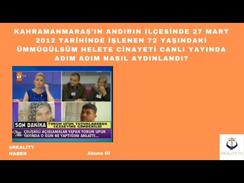 ''Kirpi tepeleme'' olayı olarak da bilinen 72 yaşındaki Ümmügülsüm Helete cinayeti dosyası yayınları