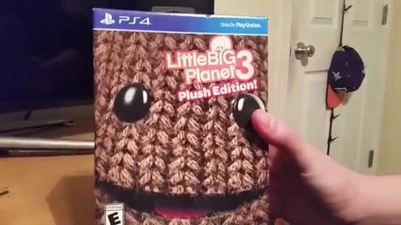 LittleBigPlanet 3 Plush Edition Unboxing!!! - YouTube