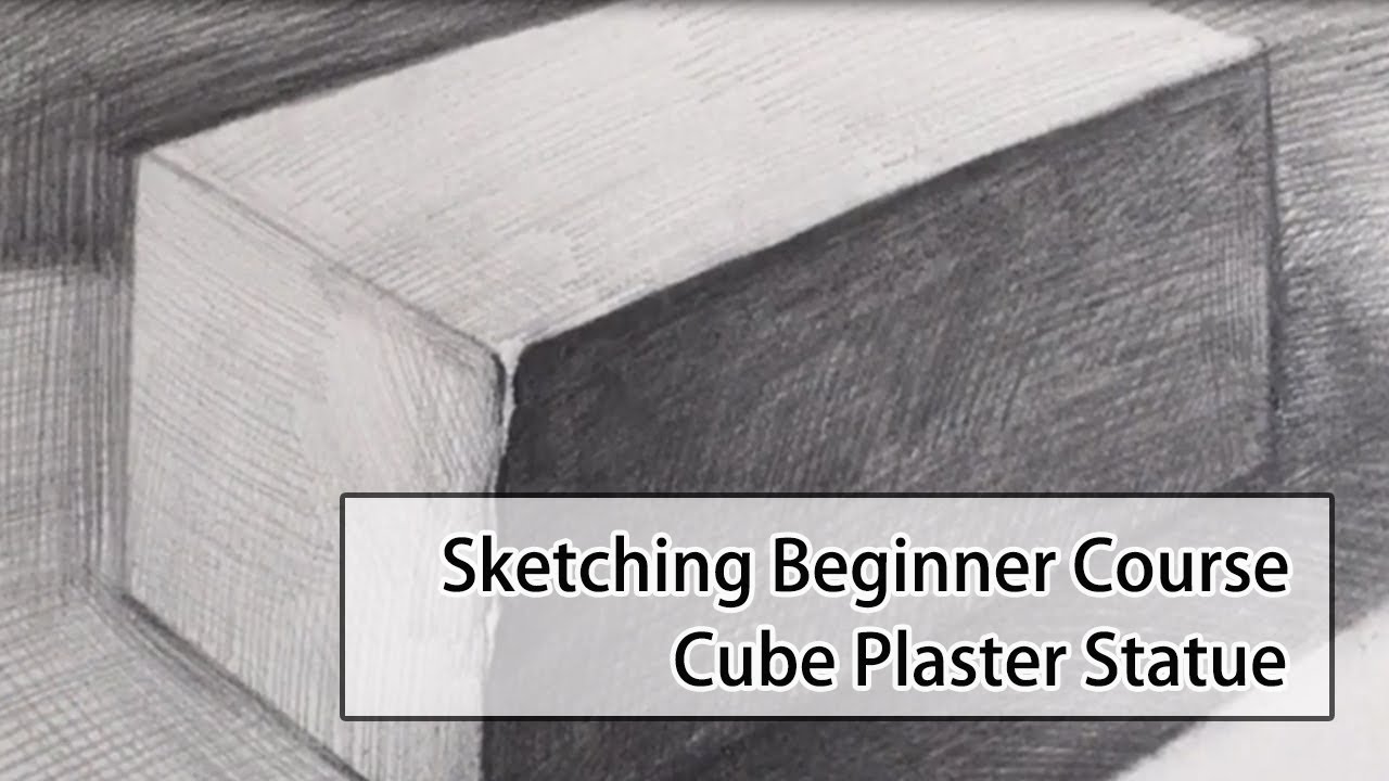 Mastering the Basics of Cube Plaster Statue Drawing - YouTube