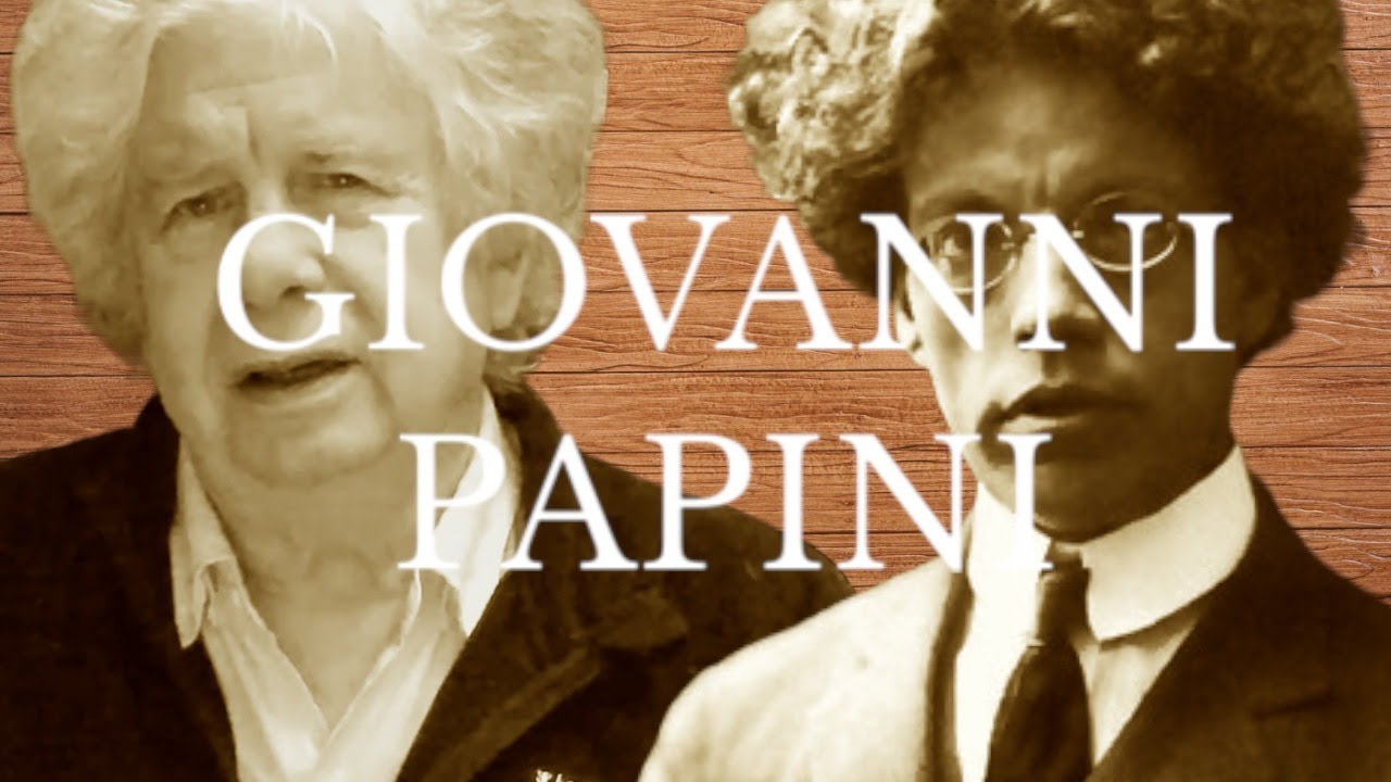 Giovanni Papini | Un autor, su obra y su tiempo - YouTube