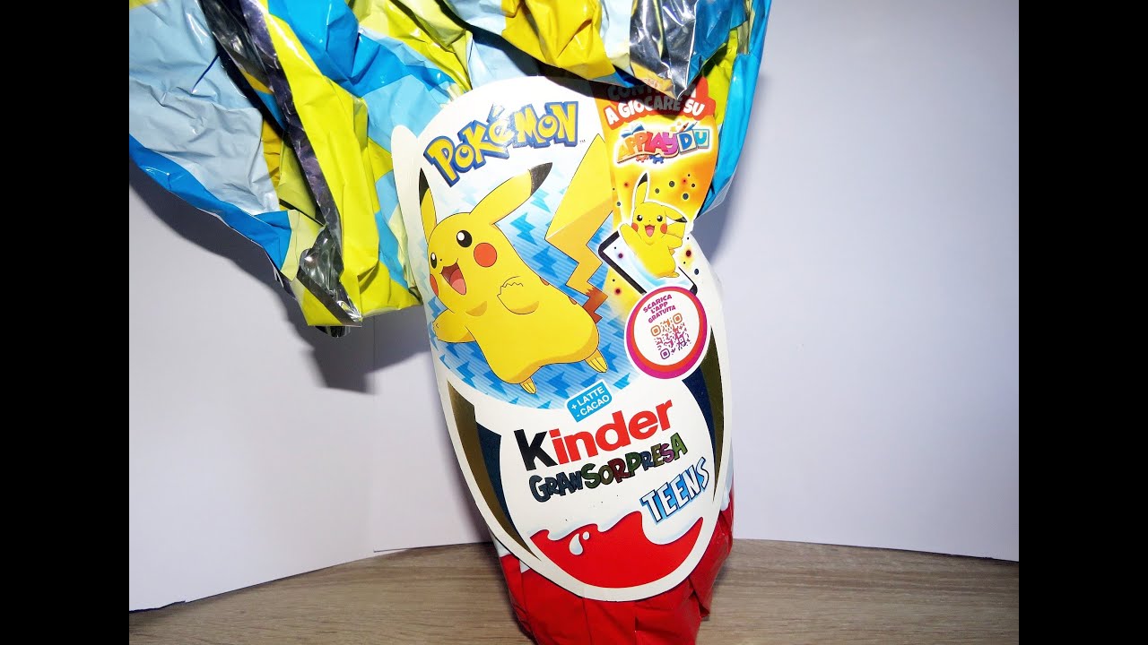 Kinder Gransorpresa Teens - Pokemon - 2022 - YouTube