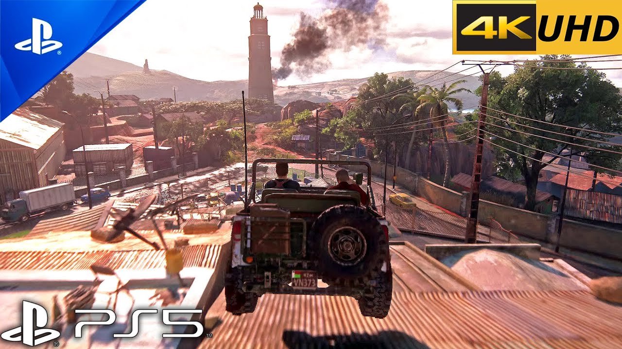 (PS5) Uncharted 4: A Thief's End - THE BEST CHASE IN GAMING HISTORY [4K ...