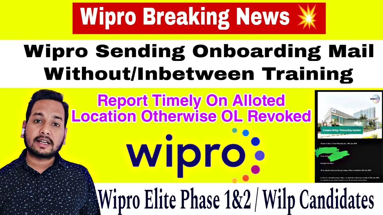 Wipro Remaining Candidates Onboarding Update | Wipro 12 June Onboarding ...