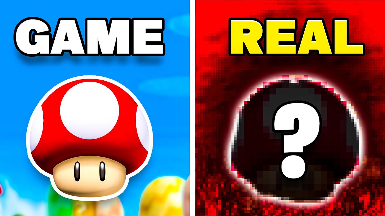 I Made Video Game Items Look MORE Real! - YouTube