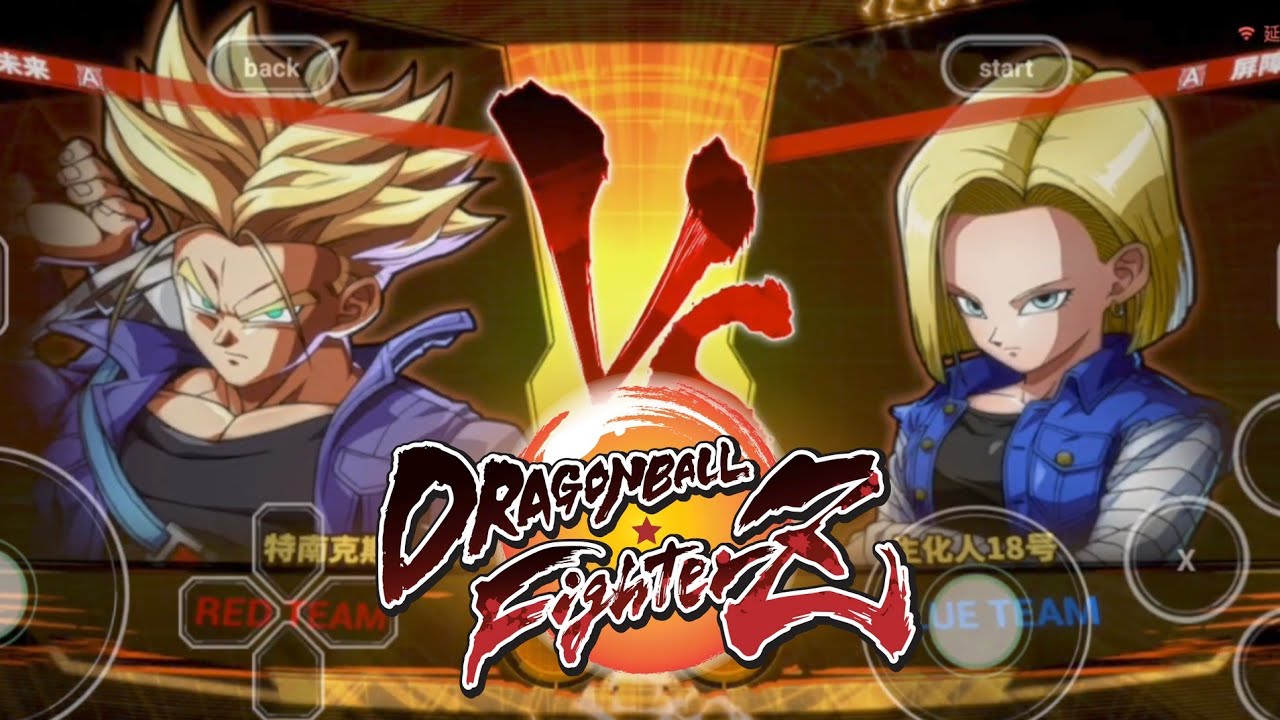 DRAGON BALL FIGHTERZ MOBILE - TRUNKS SSJ VS ANDROID 18 - YouTube