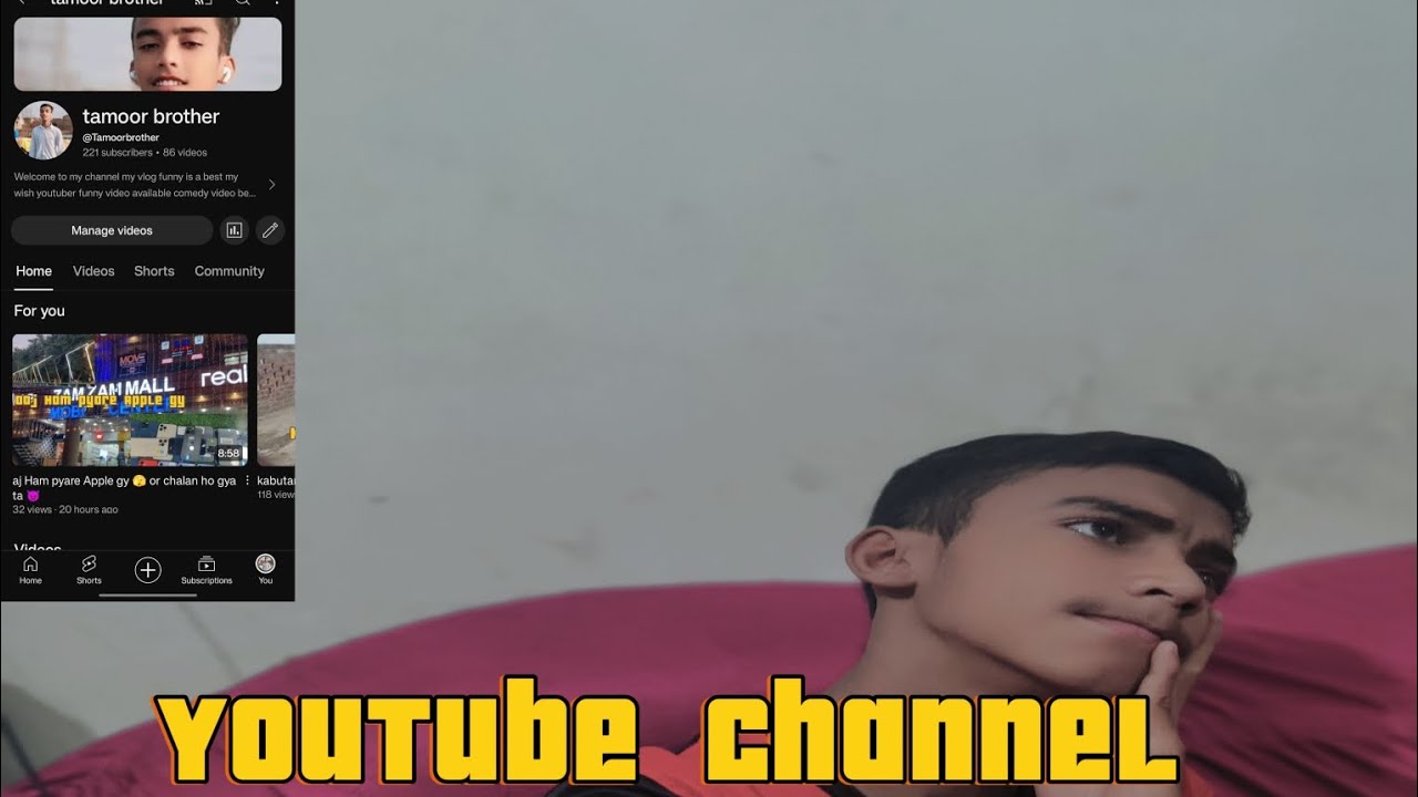 YouTube channel discussion 👿🥺 - YouTube
