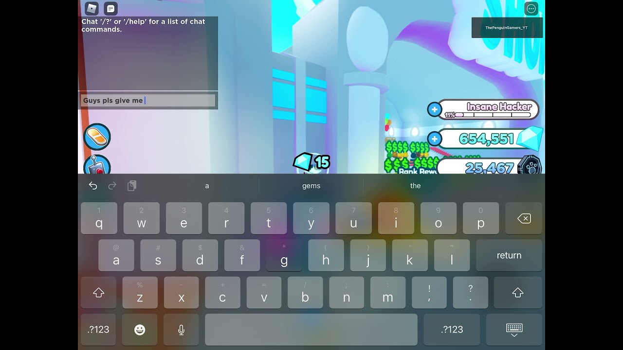 Guys pls give me gems so I can get the new dominus alienus pet sim X ...