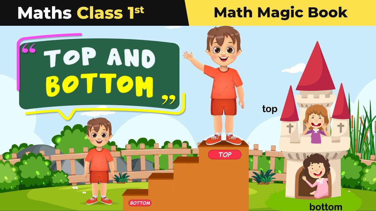 Class 1 Maths (Math Magic Book) Chapter 1 | Top and Bottom - Shapes and ...