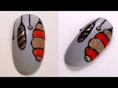 Christmas Ornaments Nail Art - Festive Nail Art Ideas for Christmas - Christmas Nail Art  Ideas