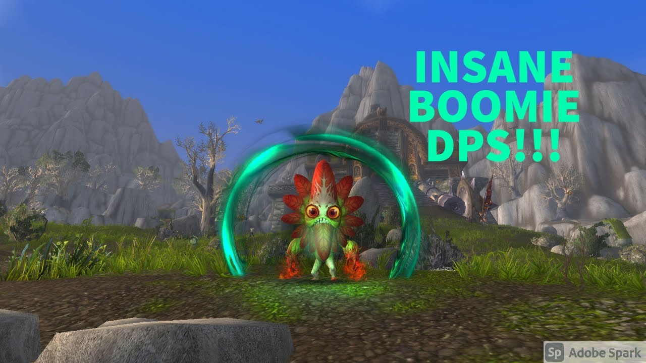 DRUID BOOMIE HUGE DPS- WoW PvP 9.1 Shadowlands - YouTube