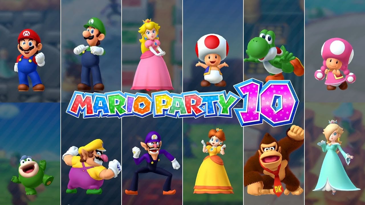 Mario Party 10 All Characters 2nd Place YouTube mario-party-10-all-characters-2nd-place-youtube