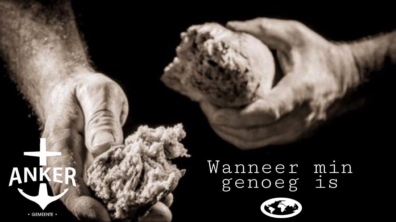 Wanneer min Genoeg is - YouTube