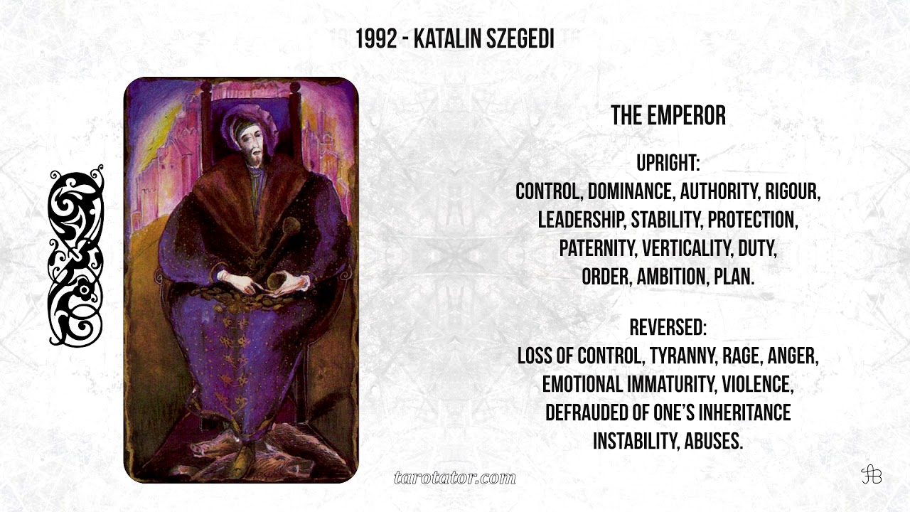 Tarot timeline in 50 imagines, video 04 The Emperor - YouTube