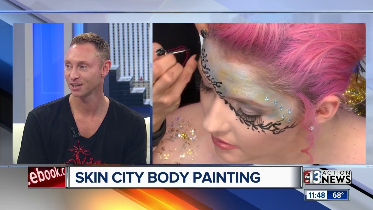 Skin City Body Painting hosts live event at The Galleria at Sunset ...