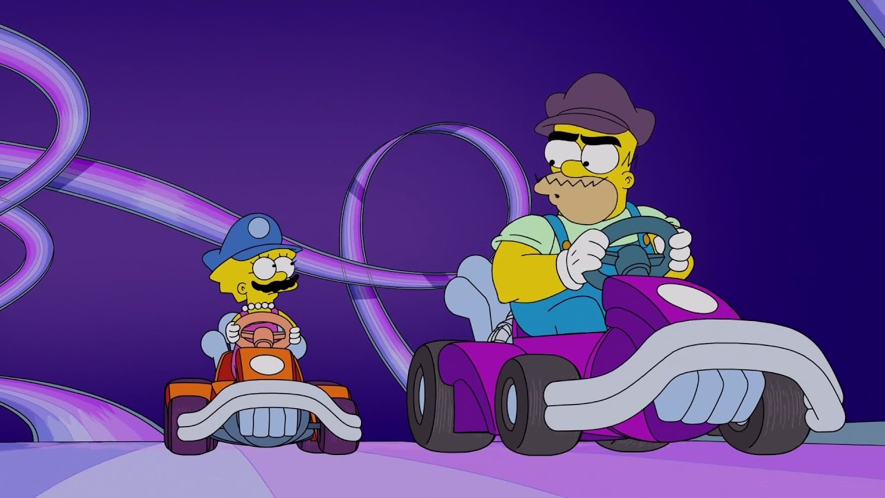 Lisa y Homero son Mario y Wario, Temporada 35, Episodio 12 (2024) - YouTube