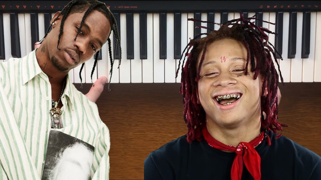 Trippie Redd Ft Travis Scott Dark Knight Dummo Piano Cover How To Play Tutorial Youtube