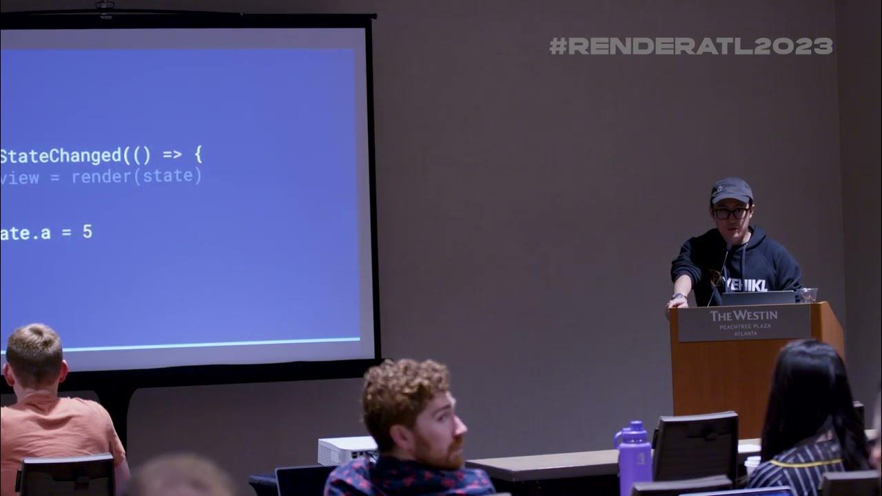 Evan You - REACTIVITY DEEP DIVE WITH VUE.JS - RenderATL 2023 - YouTube