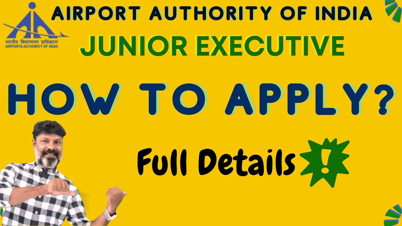 AAI JE - COMMON CADRE - HOW TO APPLY? - APPLICATION - FULL DETAILS ...