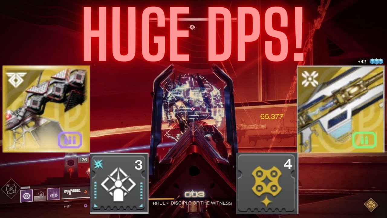 How To Easily Get Enough Damage To Beat RHULK The Vow of the Disciple ...