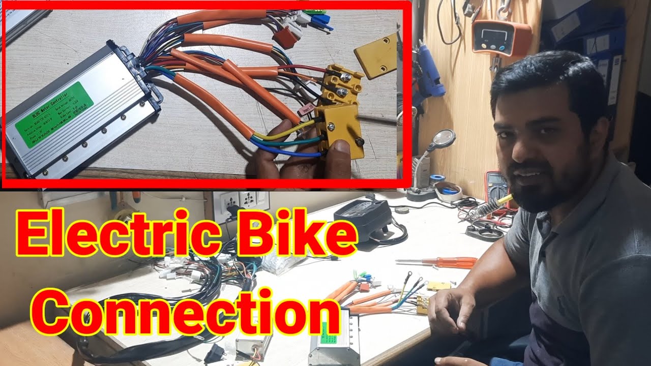 Complete Connection of Electric Bike Part 2 by Care International Scale ...