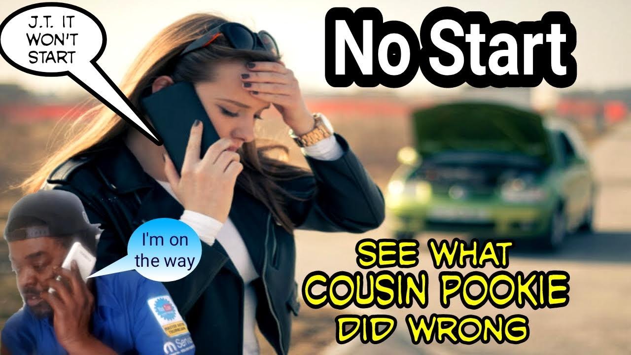Recheck on Cousin Pookie. Lets go check out this NO START CAR. - YouTube