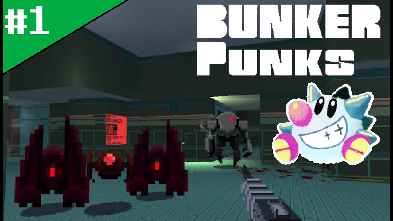 Let's Play Bunker Punks (1): Cyberpunk Roguelike Doom! - YouTube