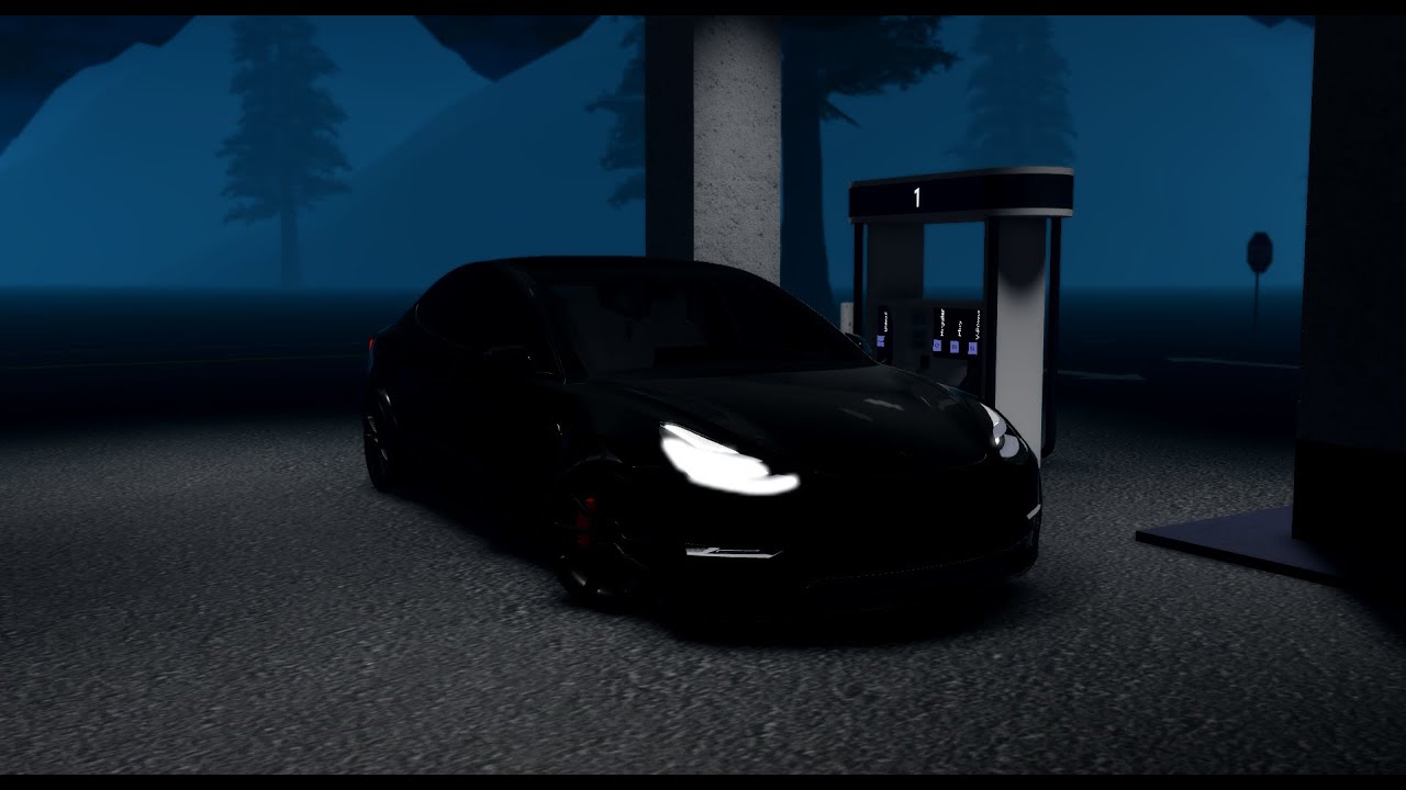 Tesla Model 3 - AutoPilot Roblox - YouTube