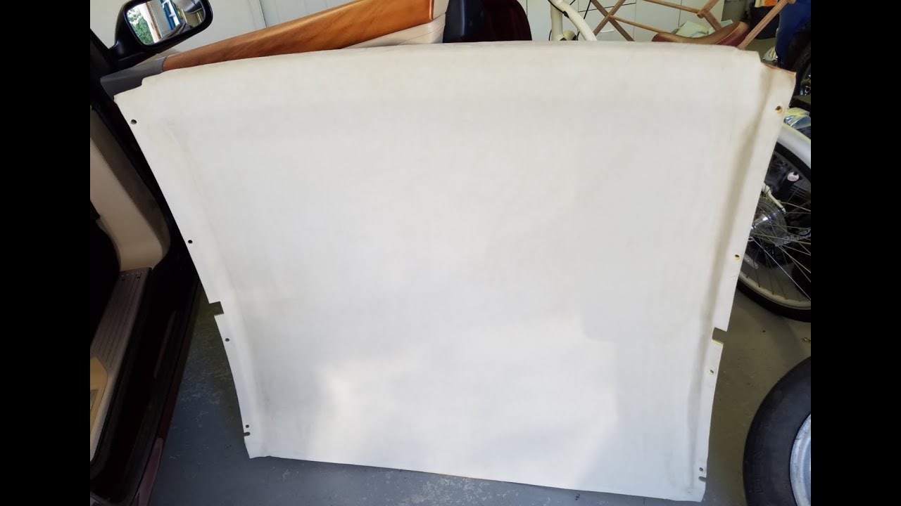 How to Remove the Headliner from an Aston Martin DB9 or DBS - YouTube