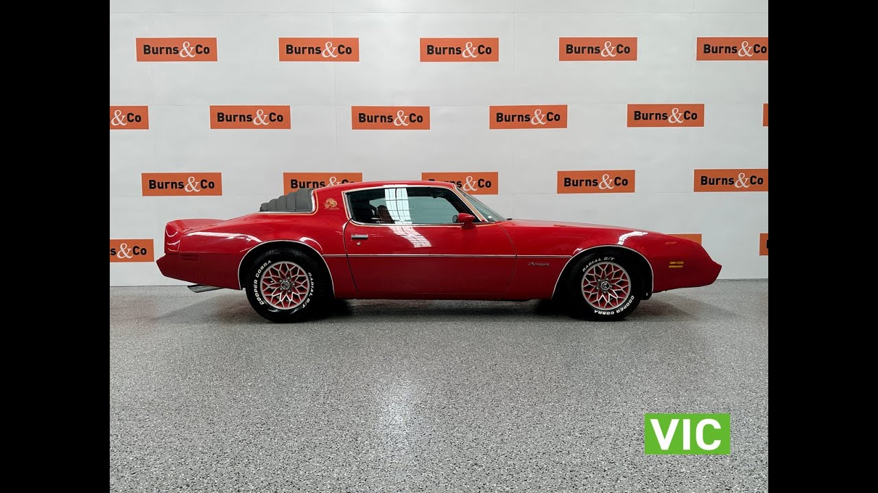 1978 Pontiac Firebird Redbird Coupe - YouTube