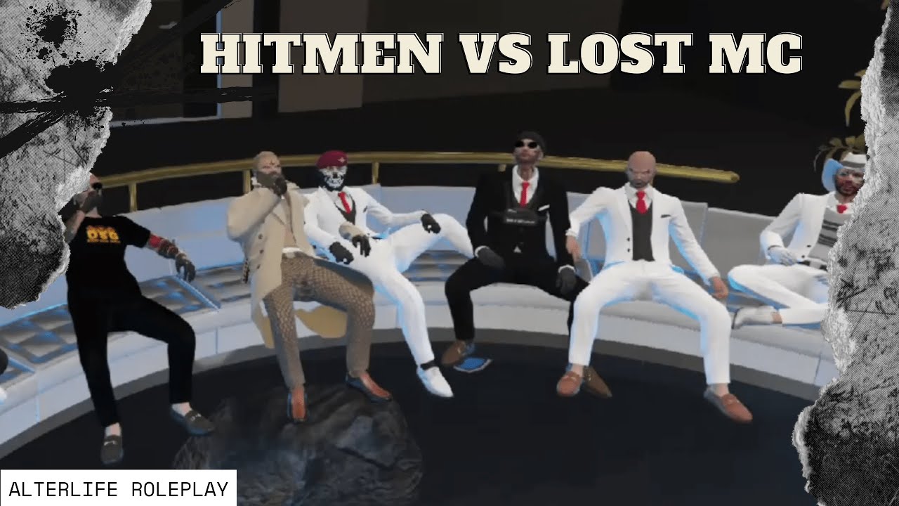 THE LOST MC VS HITMEN MASALAH PEMBEGALAN DI LADANG - GTA V ROLEPLAY ...