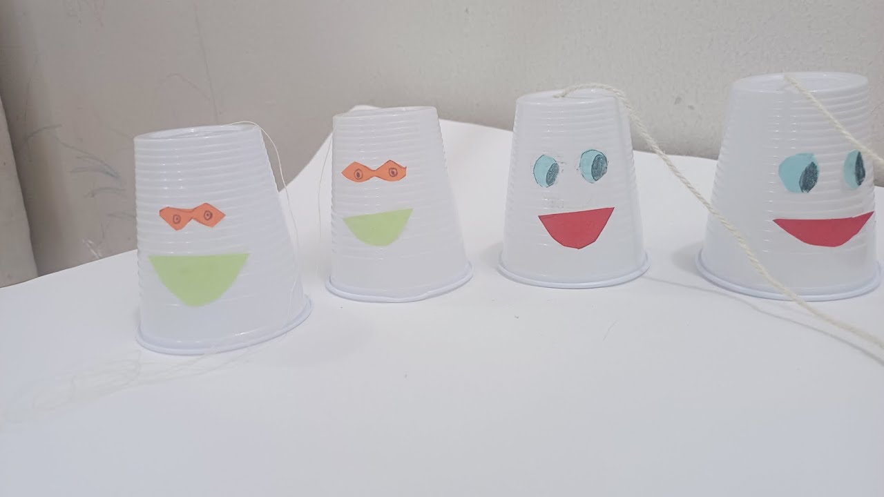 String Telephone science experiment using paper cups | STEM experiments ...