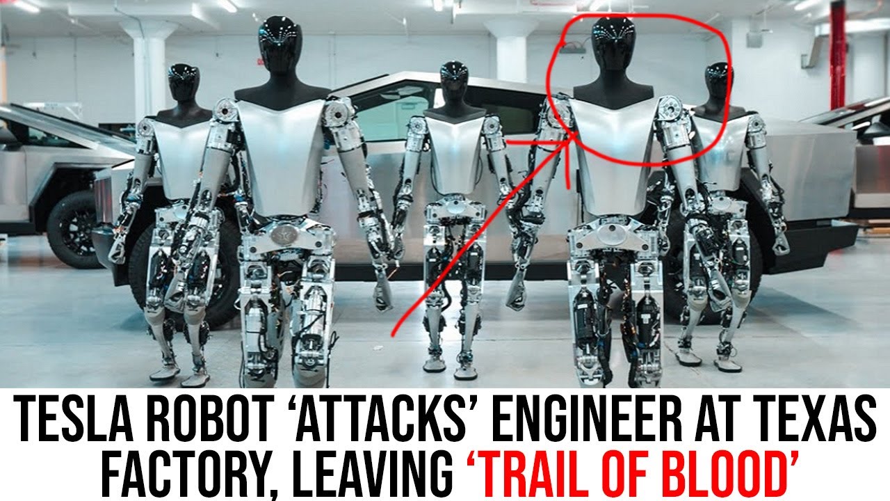 Telsa Robot 'Attacks" Engineer At Texas Factory Leaving "TRAIL OF BLOOD ...
